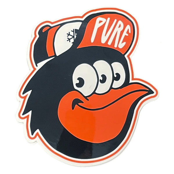 Pure Oh Sticker – Pure Boardshop